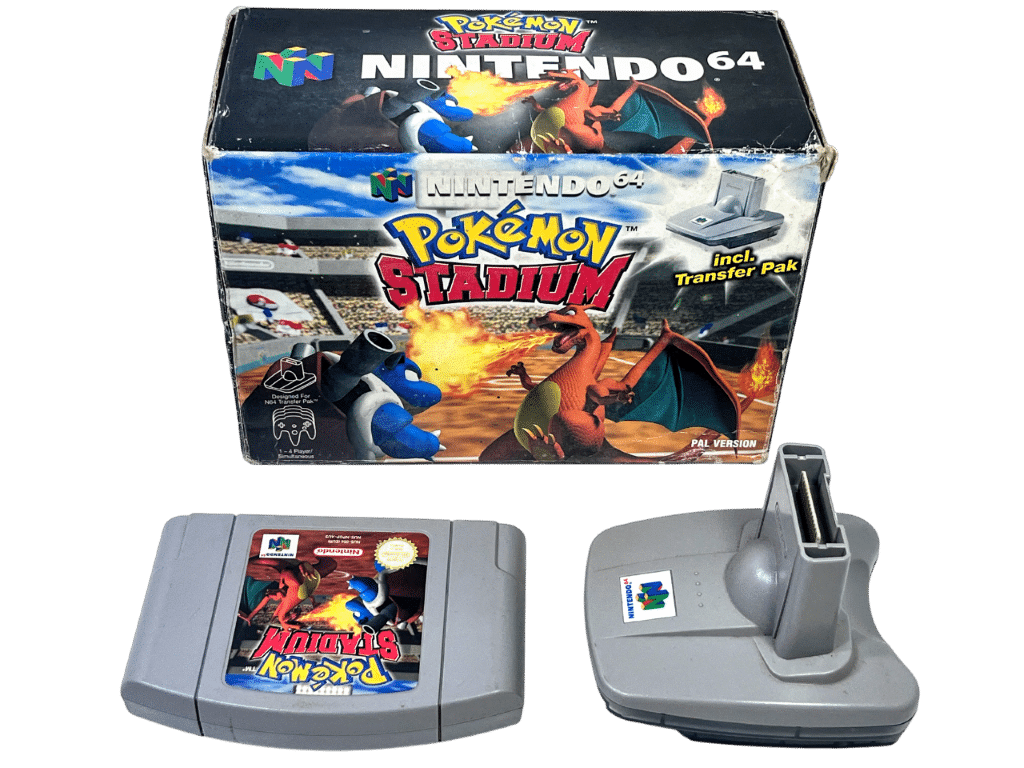 Pokemon Stadium (N64) *BOXED - INCLUDES TRANSFER PAK* - Appleby Games
