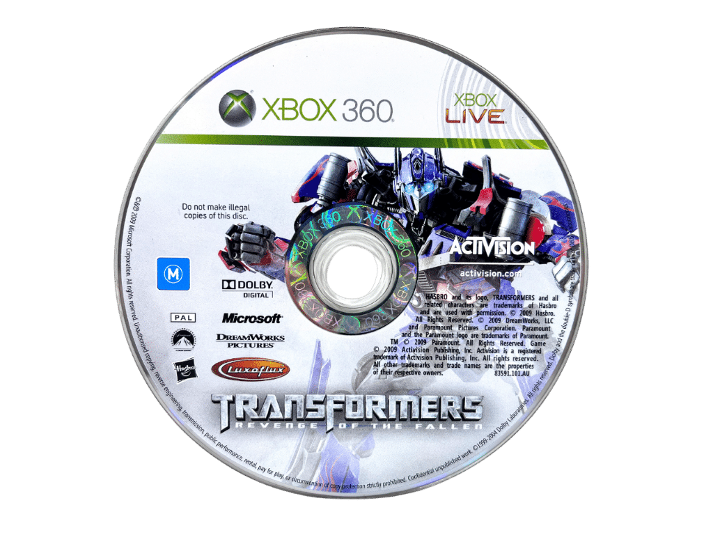 TRANSFORMERS: Revenge of the Fallen (XBox 360) *DISC EXCELLENT ...