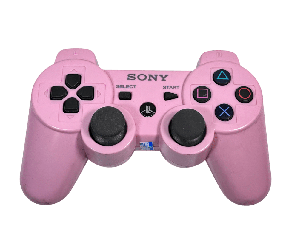 Wired PS3 Controller Doubleshock PINK - Appleby Games