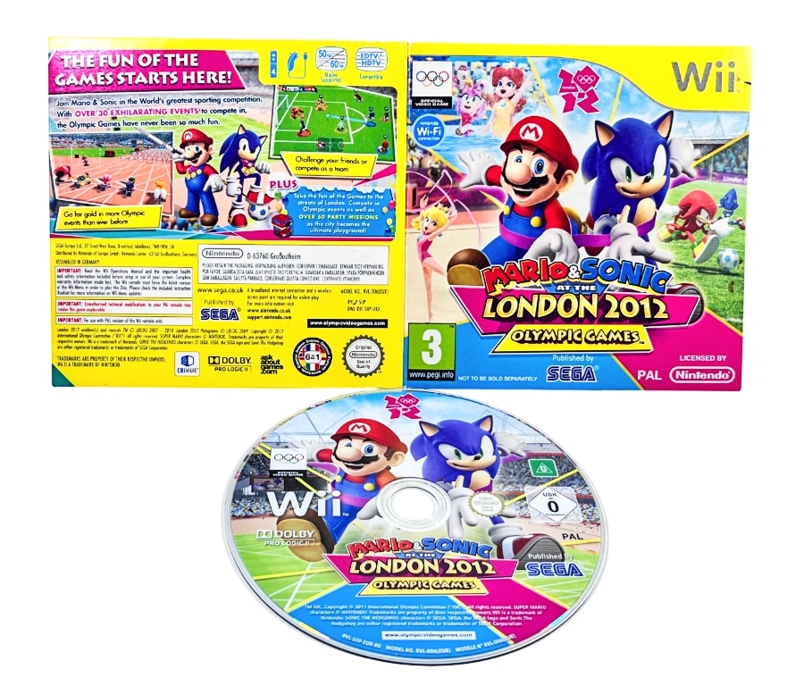 Mario & Sonic at the London 2012 Olympic Games (Wii) Limited Edition ...
