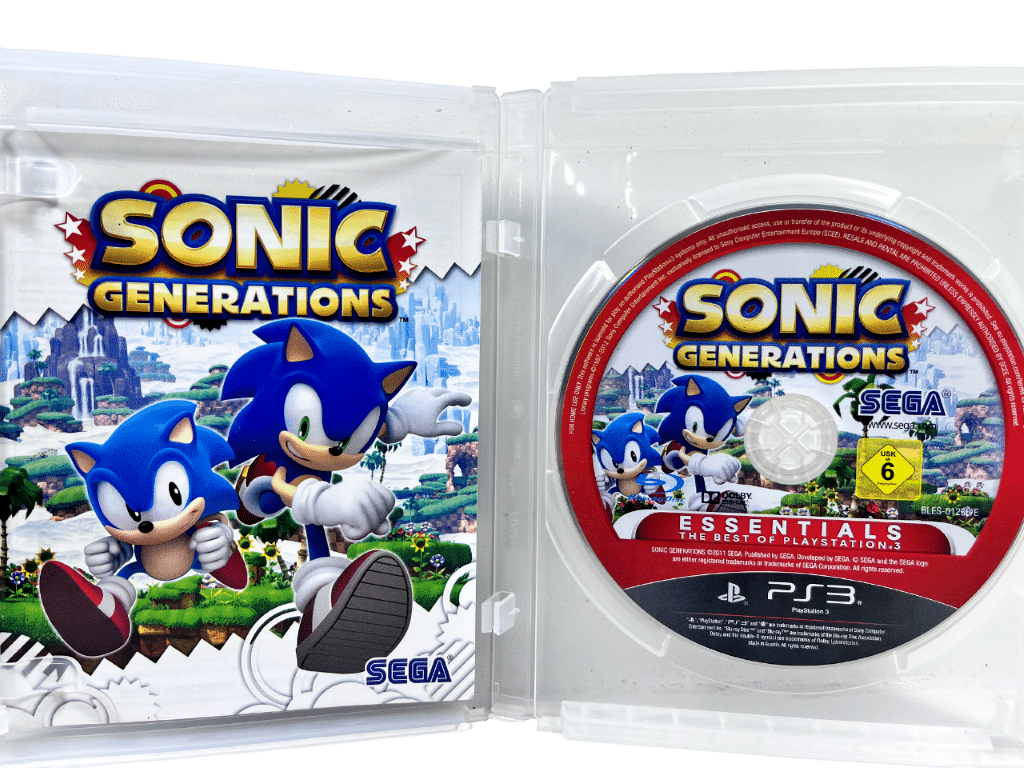 SONIC Generations (PS3) *INCLUDES MANUAL* - Appleby Games