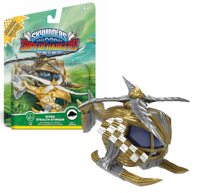 Skylanders SuperChargers: Nitro Stealth Stinger Vehicle (Helicopter ...