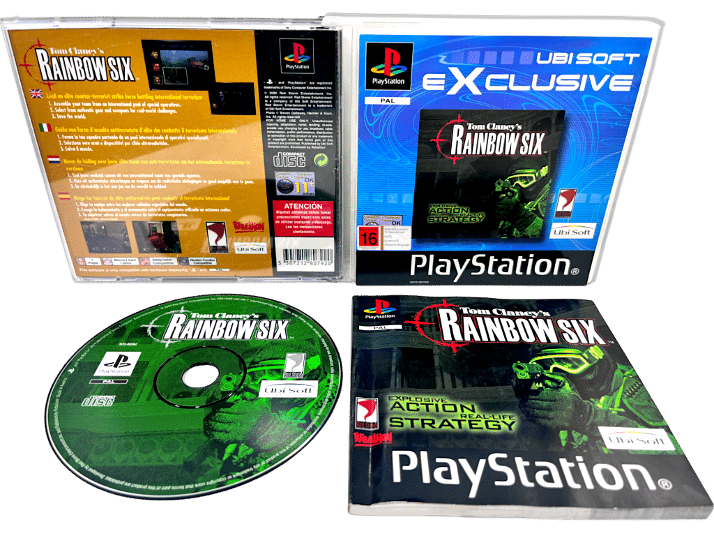 Tom Clancy's Rainbow Six (PS1) *COMPLETE* - Appleby Games