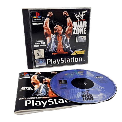 WWF WARZONE (WWF War Zone) PS1 - Appleby Games