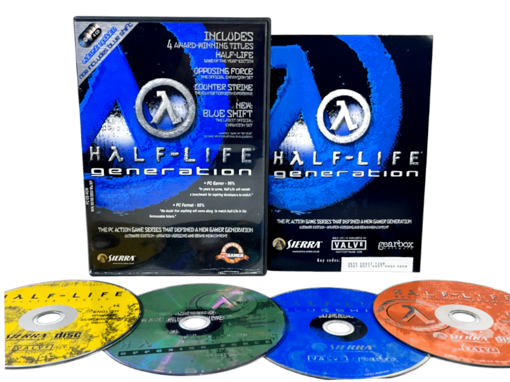 Half-Life Generation (PC BIG BOX 4 DISCS) *MINT COMPLETE* - Appleby Games