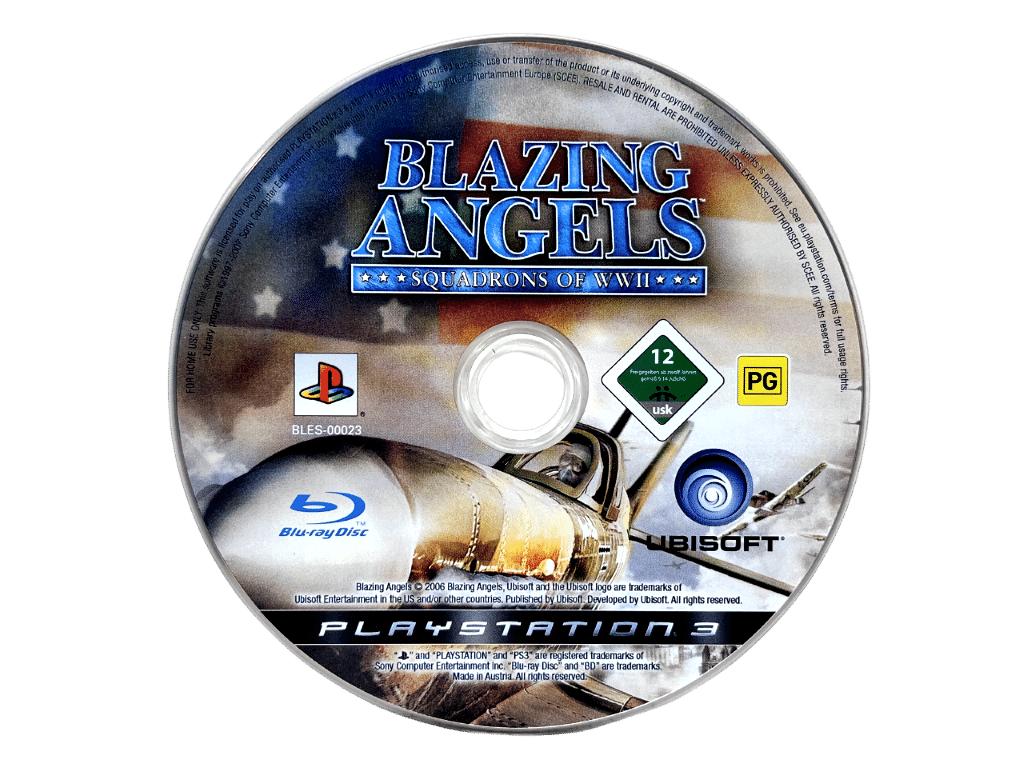 Blazing Angels: Squadrons of WWII (Squadrons of WW2) PS3 - Appleby Games