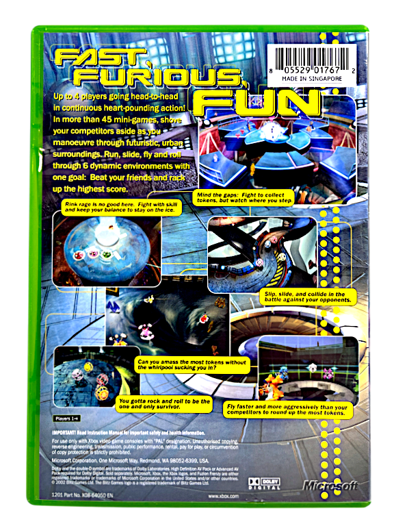 FUZION FRENZY (Xbox ) *MINT COLLECTOR'S* - Appleby Games