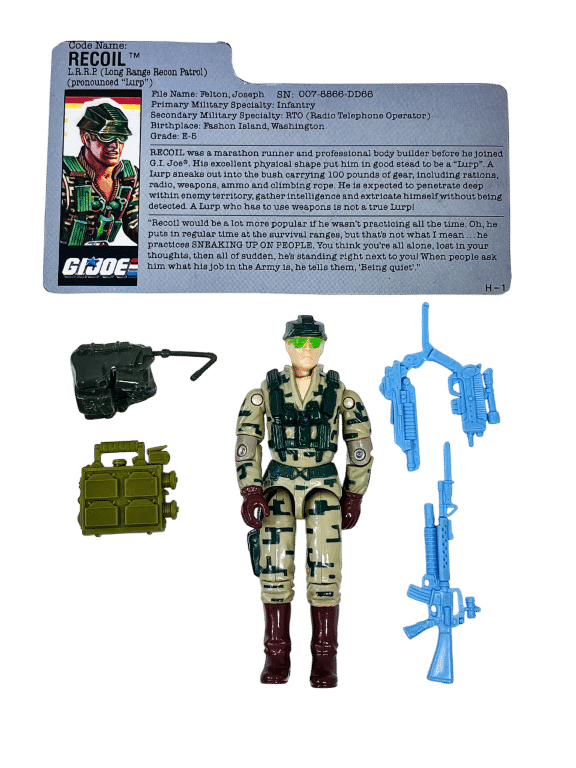 GI Joe Recoil (1989) COMPLETE - Appleby Games