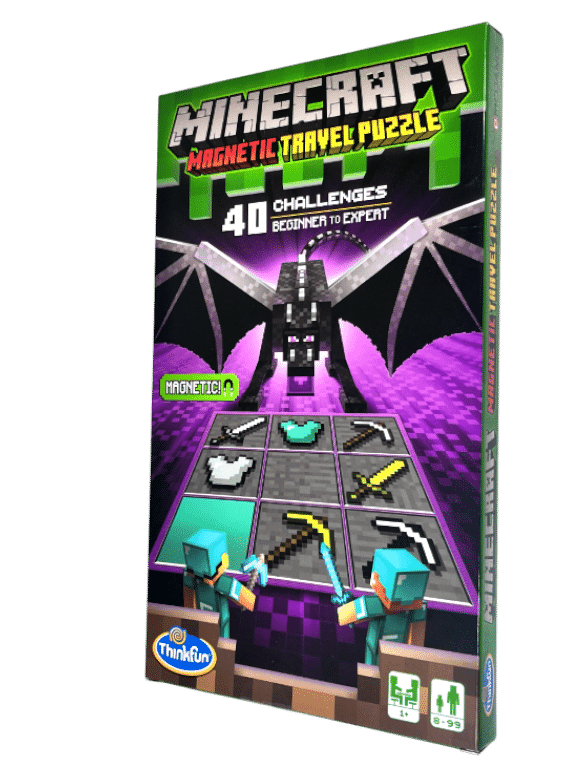 ThinkFun MINECRAFT Magnetic Travel Puzzle - Appleby Games