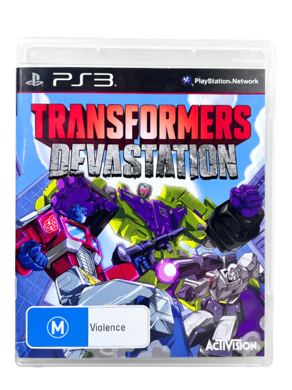 Transformers Devastation (PS3 - GENUINE NZ PRINT) *MINT COMPLETE* - Appleby Games