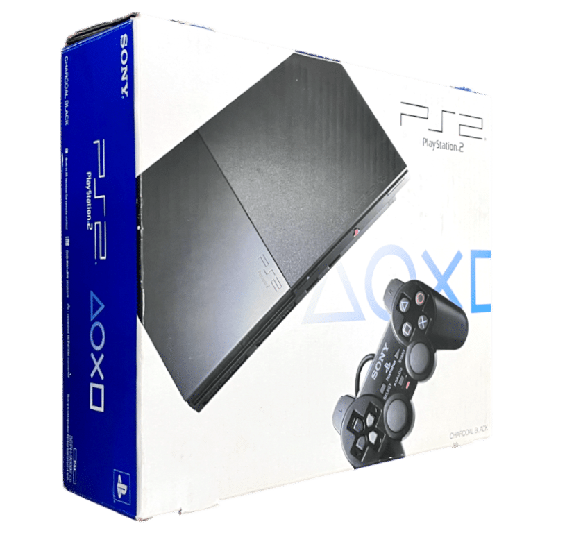 PS2 Slim Console + Sony Controller *BOXED* - Appleby Games