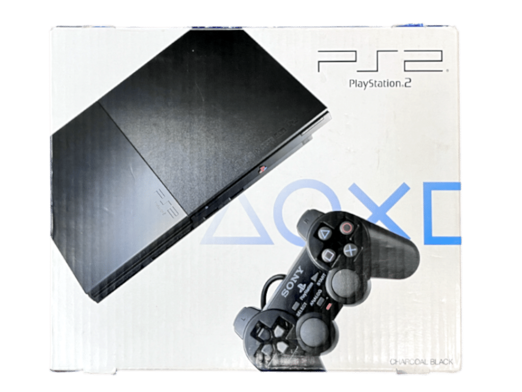 PS2 Slim Console + Sony Controller *BOXED* - Appleby Games