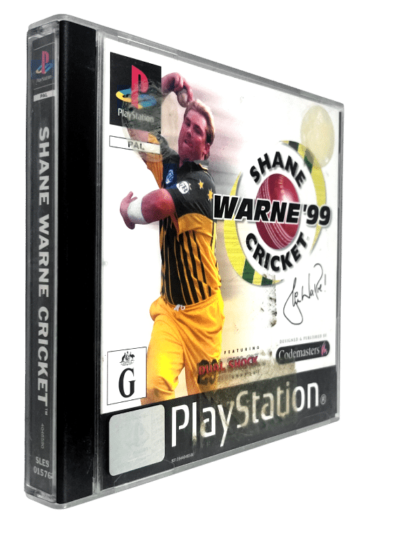 SHANE WARNE CRICKET '99 (PS1) *COMPLETE* - Appleby Games