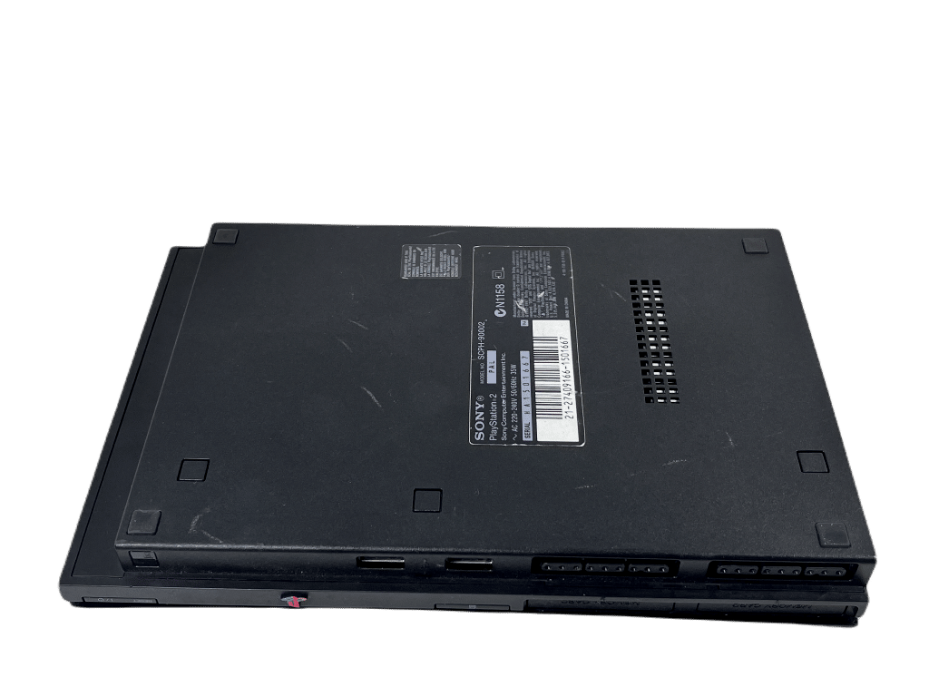 PS2 Slim Console + power lead + AVI lead - Appleby Games