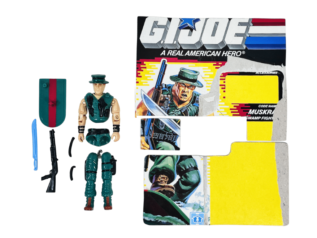 GI Joe Muskrat (1988) COMPLETE - Appleby Games