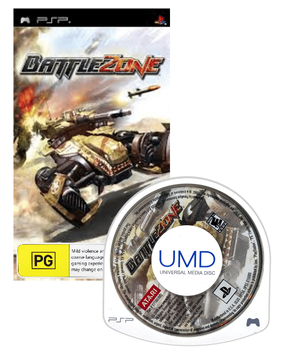 BATTLE ZONE (PSP) BATTLEZONE (game only - no case) - Appleby Games