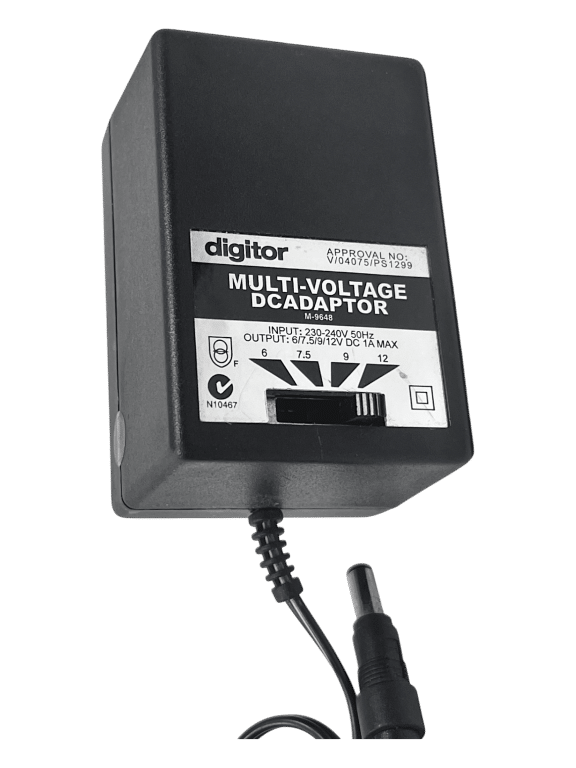 Digitor Multi Voltage Power Adapter - Appleby Games