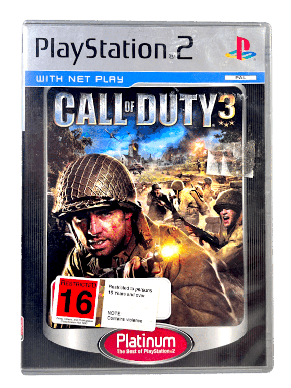 Call of Duty 3 (PS2) *EXCELLENT & COMPLETE* - Appleby Games