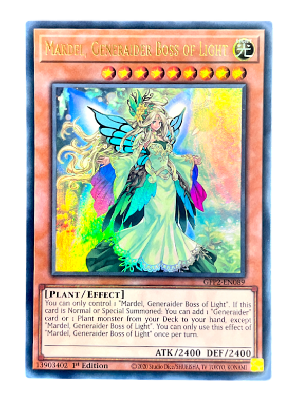 YU-GI-OH TCG - Mardel, Generaider Boss of Light GFP2-EN089 Ultra Rare ...