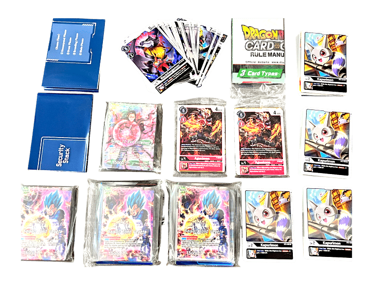 Dragon Ball Z + Digimon Card Packs HUGE BULK LOT (Most NEW SEALED ...