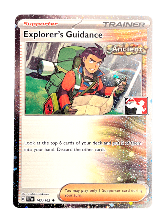 POKEMON TCG - Explorer's Guidance Prize Pack Card (Cosmos Holo ...