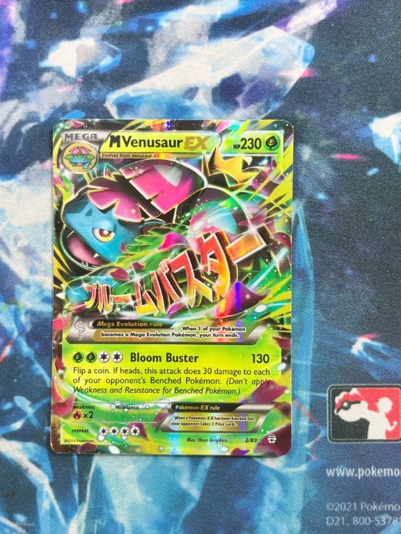 POKEMON TCG - M Venusaur EX - Generations - Appleby Games