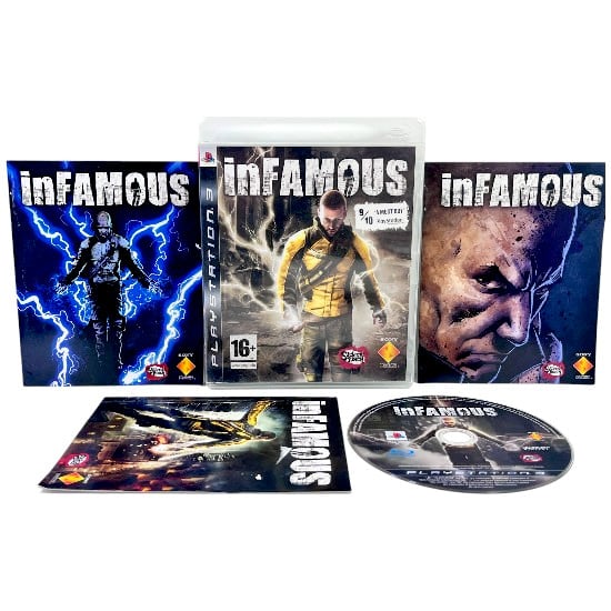 inFAMOUS (PS3) *COLLECTOR'S CONTENTS INCLUDED* - Appleby Games