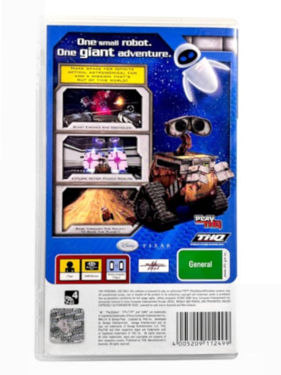 WALL-E (PSP) WALL E *MINT COMPLETE* - Appleby Games