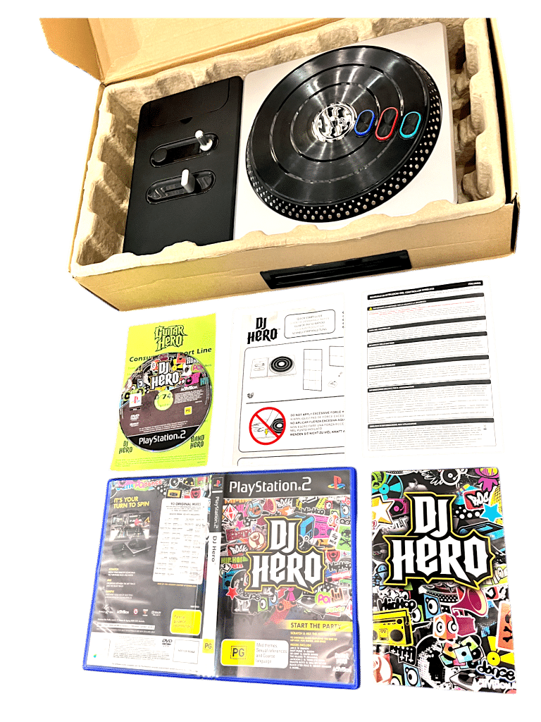 DJ HERO Turntable + Game + Instructions (no dongle) - Appleby Games