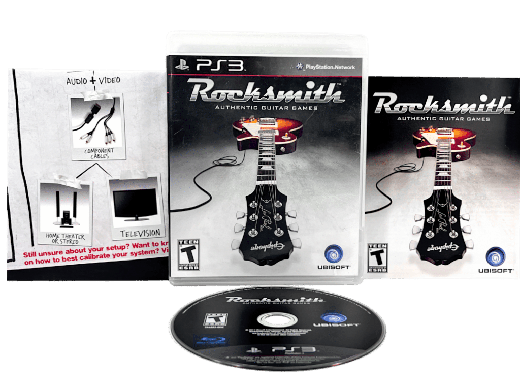 Rocksmith: Authentic Guitar Games (PS3 ALTERNATE PRINT) *MINT COMPLETE ...