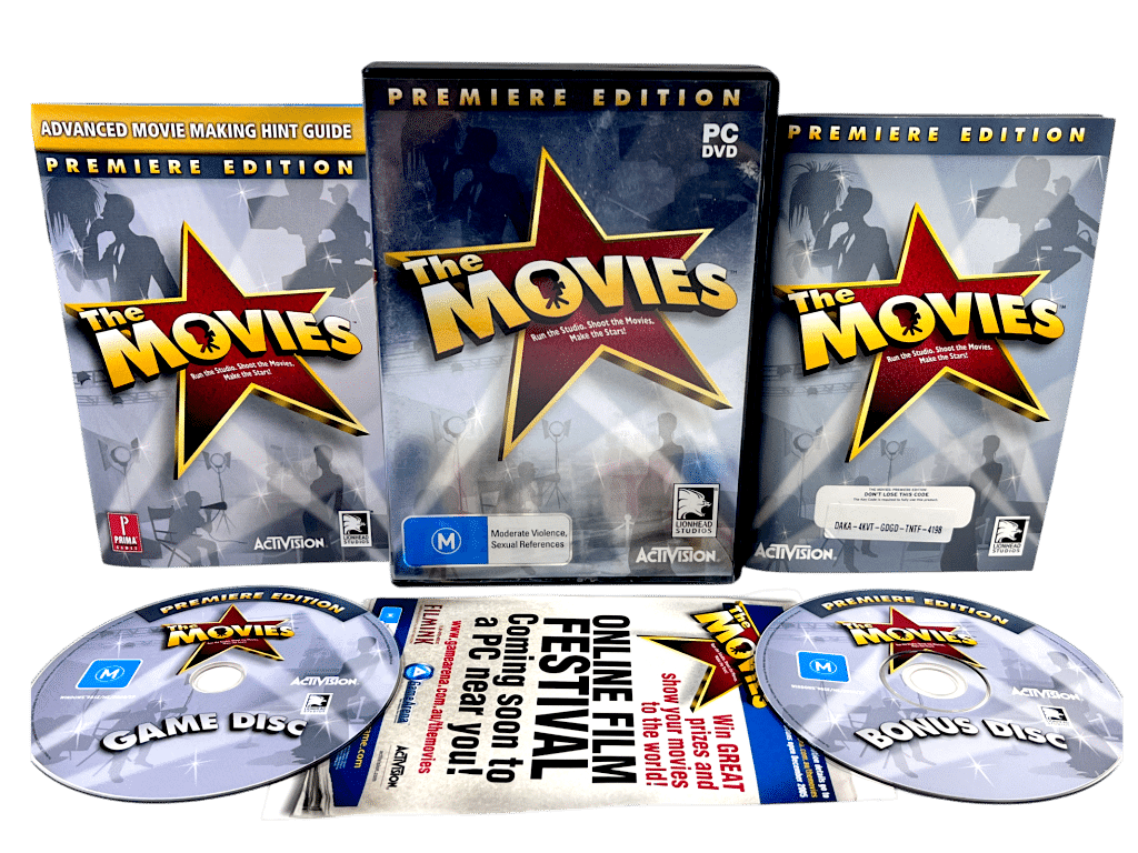 The MOVIES: Premiere Edition (PC BIG BOX BONUS DISC EDITION) *MINT ...