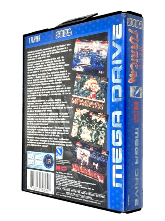 MEGA TURRICAN (Sega Mega Drive) *EXCELLENT CONDITION* - Appleby Games