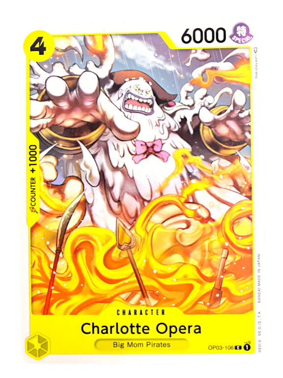 One Piece TCG - One Piece Charlotte Opera OP03-106 Pillars of Strength ...