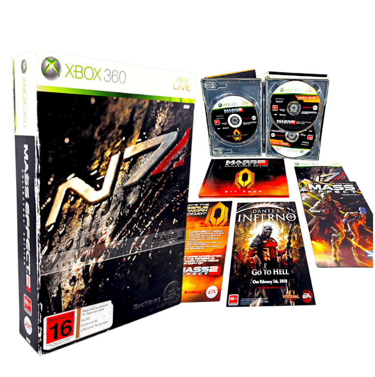 Mass Effect 2 Big Box N7 Collector's Edition (Xbox 360) *MINT COMPLETE ...