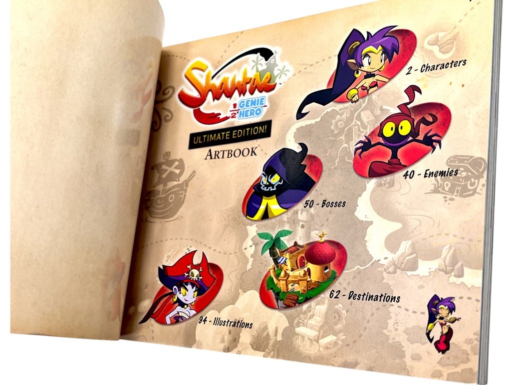 Shantae 1/2 Genie Hero Ultimate Edition Artbook - Appleby Games