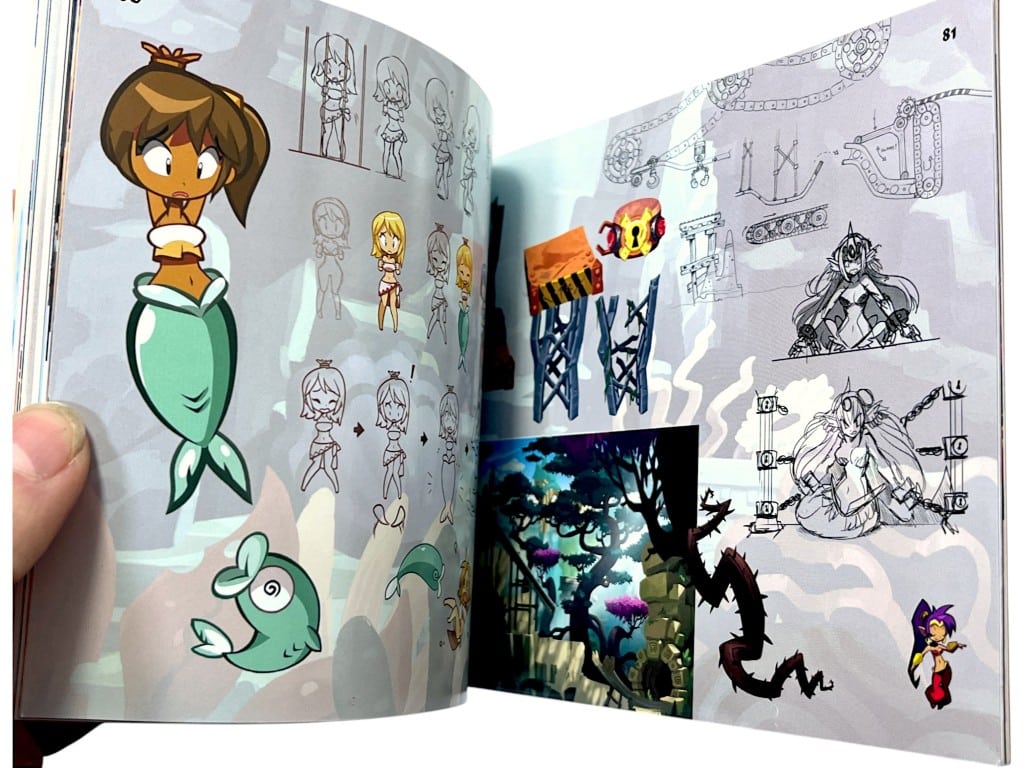 Shantae 1/2 Genie Hero Ultimate Edition Artbook - Appleby Games