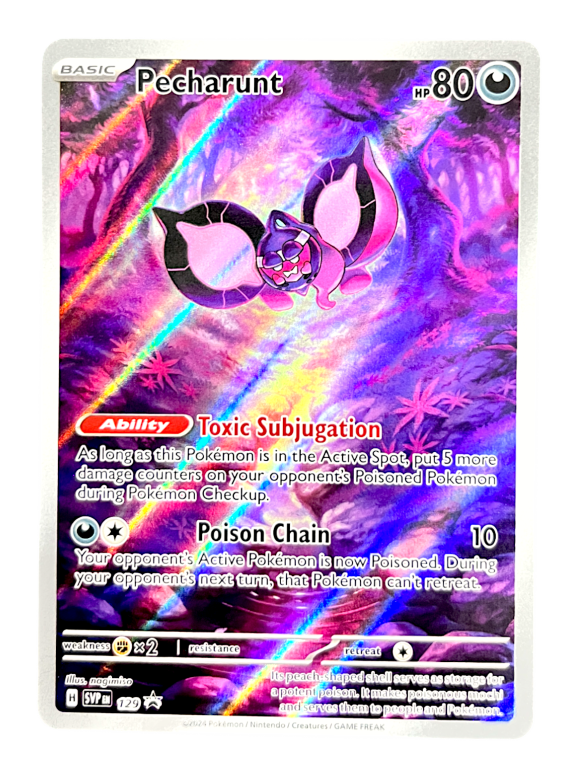 POKEMON TCG - Pecharunt - 129 - SV: Scarlet & Violet Promo Card ...