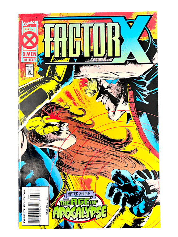 Factor-X #4 1995 Marvel Comics NM Cyclops Apocalypse X-Men - Appleby Games