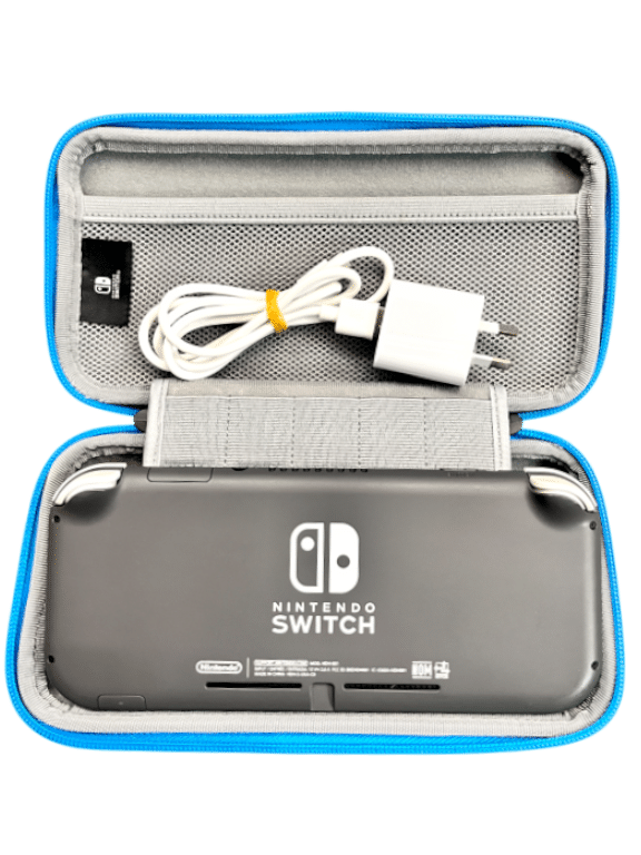 NINTENDO Switch Lite Console - Grey + Case + Charger - Appleby Games