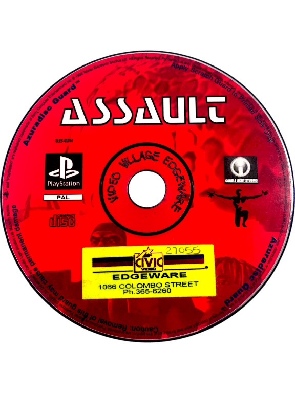 ASSAULT (PS1) PAL - Appleby Games