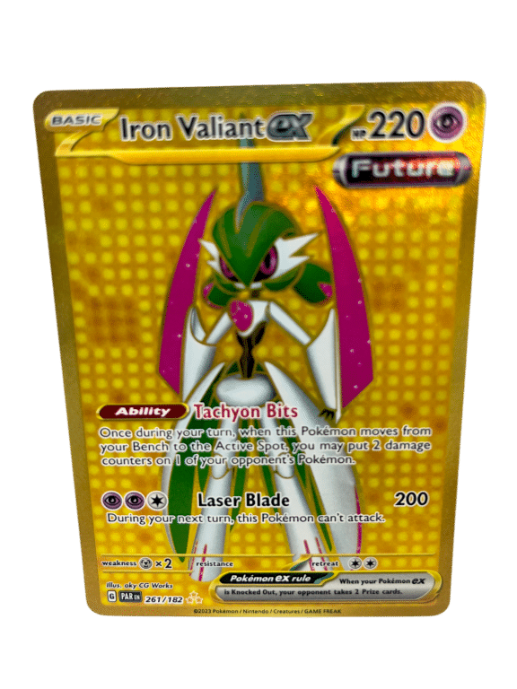 POKEMON TCG - Iron Valiant Ex 261/182 Paradox Rift - Appleby Games