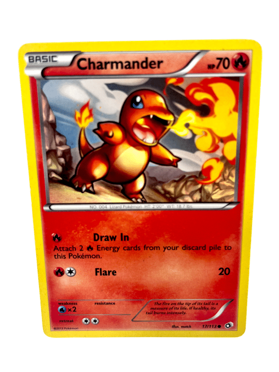POKEMON TCG - Charmander 17/113 Legendary Treasures - Appleby Games