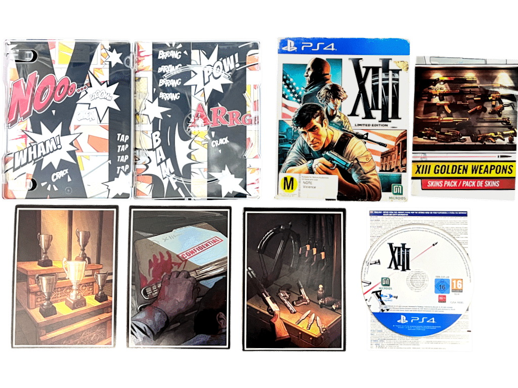 XIII Remake (PS4) STEELBOOK BOX SET - Appleby Games