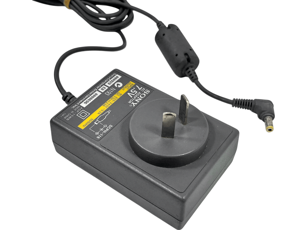 Genuine Sony Playstation 1 PS1 Slim AC Power Adapter - Appleby Games