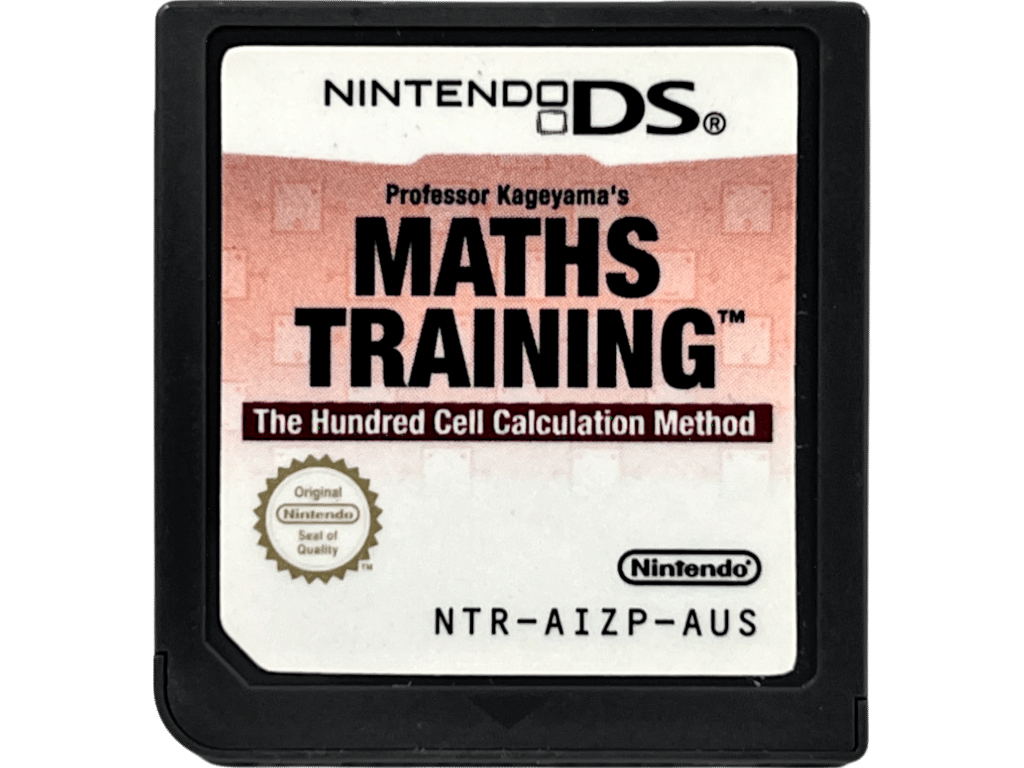 Professor Kageyama's MATHS TRAINING (Nintendo DS) - Appleby Games