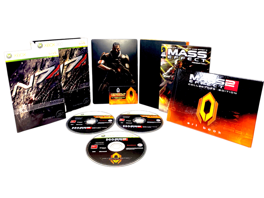 Mass Effect 2 Big Box N7 Collector's Edition (Xbox 360) *MINT COMPLETE ...