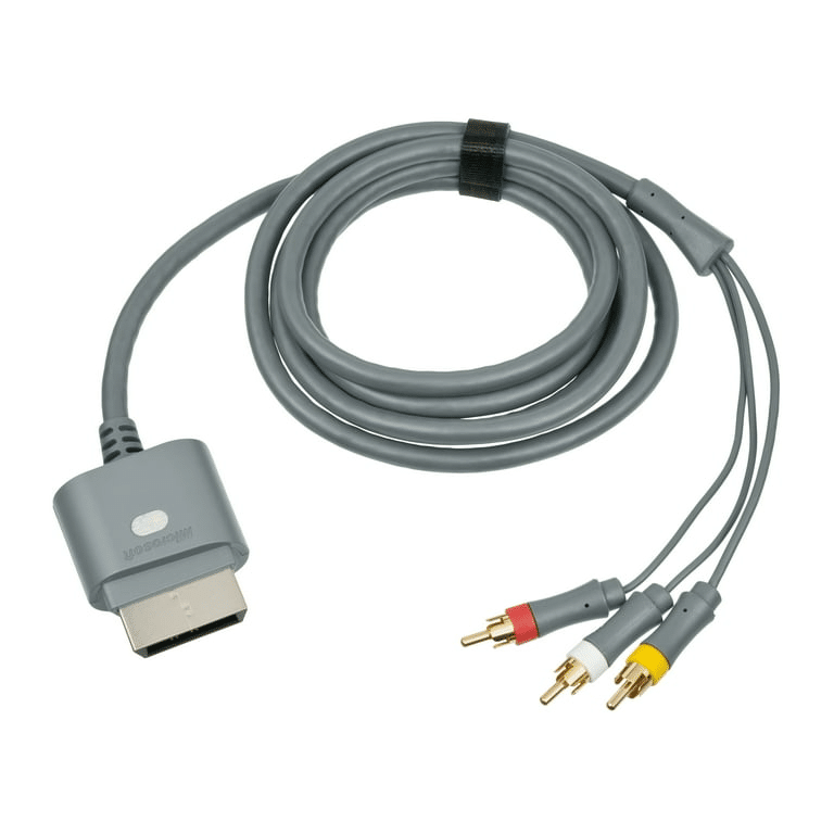 OFFICIAL MICROSOFT Xbox 360 AV Cable - Appleby Games