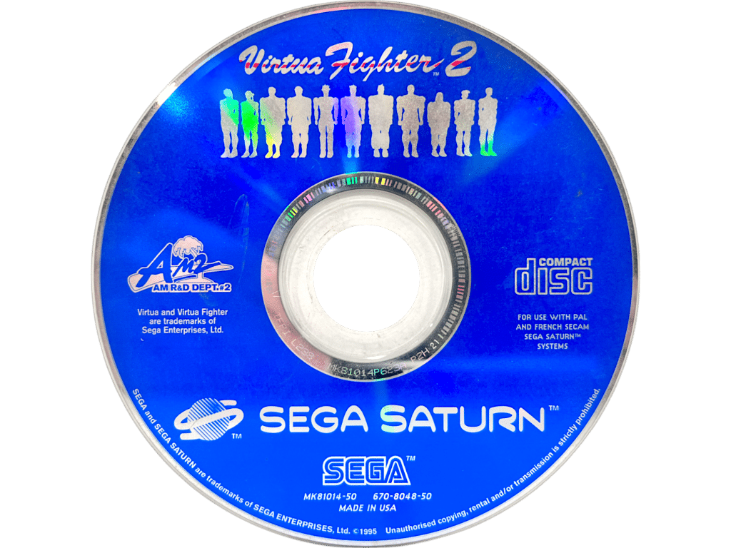 VIRTUA FIGHTER 2 (Sega Saturn) Disc Only - Appleby Games