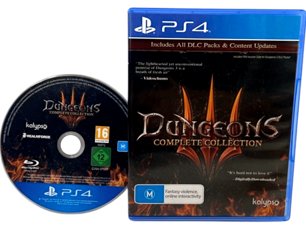 Dungeons: COMPLETE COLLECTION (PS4) *MINT COMPLETE* - Appleby Games