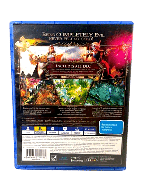 Dungeons: COMPLETE COLLECTION (PS4) *MINT COMPLETE* - Appleby Games